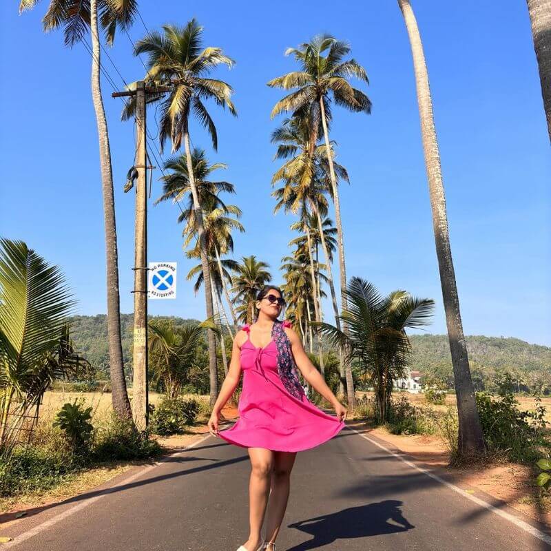 Parra Road Goa: The Iconic Coconut Tree Road for Instagram-Worthy Photos